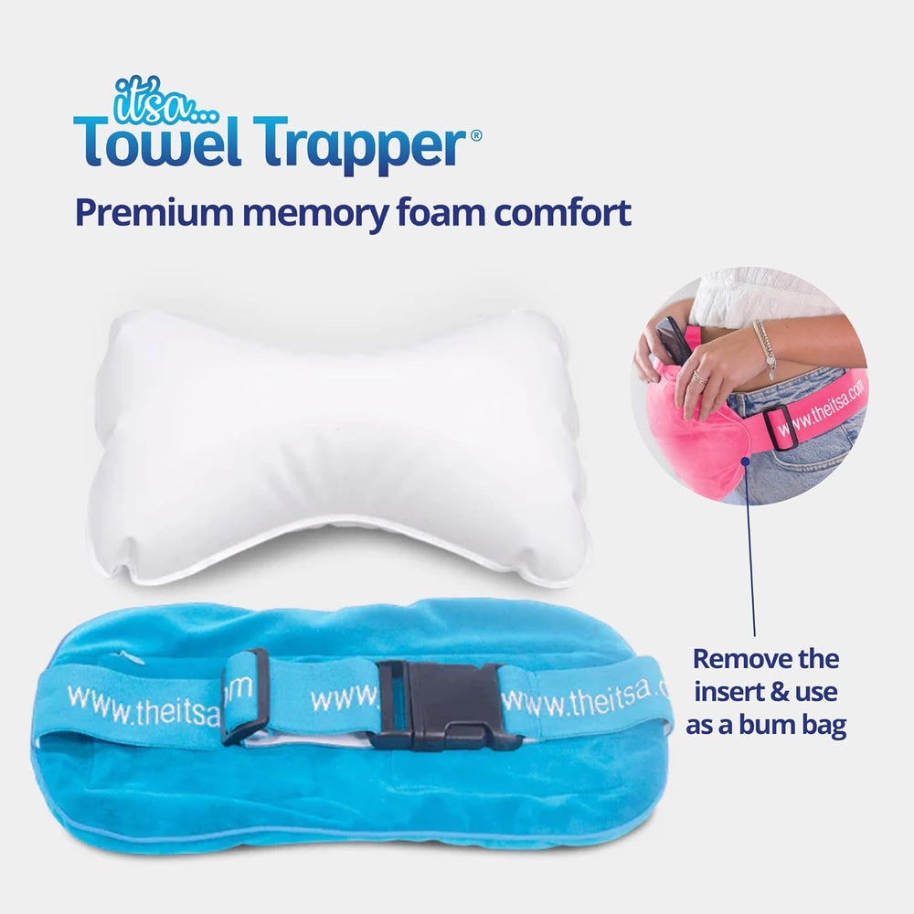 Buy The Best Itsa Towel Trapper Memory Foam Pillow UK – The Itsa