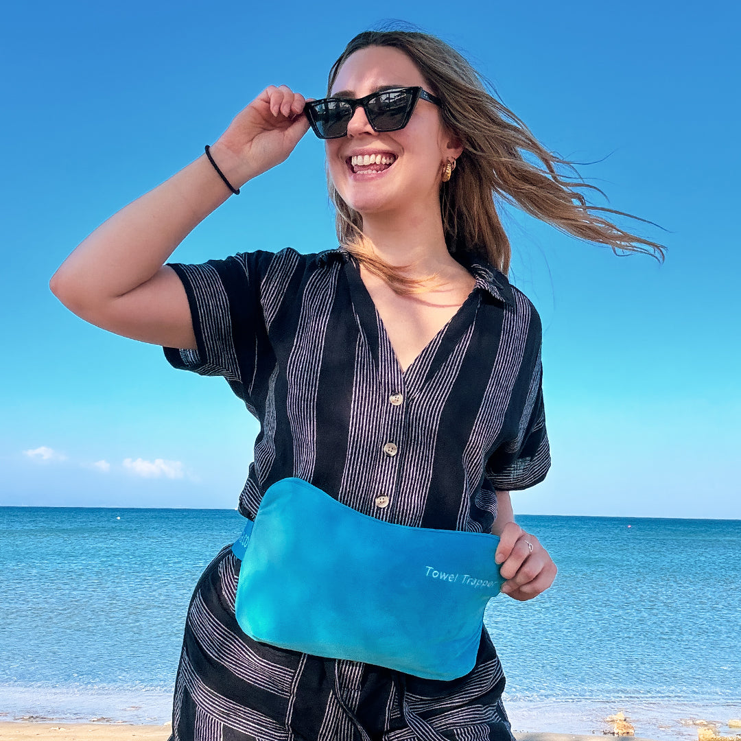 Buy Best Inflatable Beach Pillow Towel Trapper In UK – The Itsa